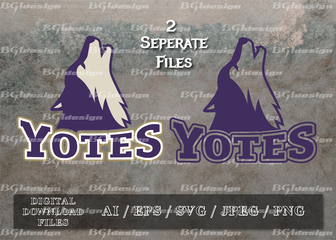Yotes Template Vector Files .ai / .eps / Pdf / Svg / Jpeg / - Etsy
