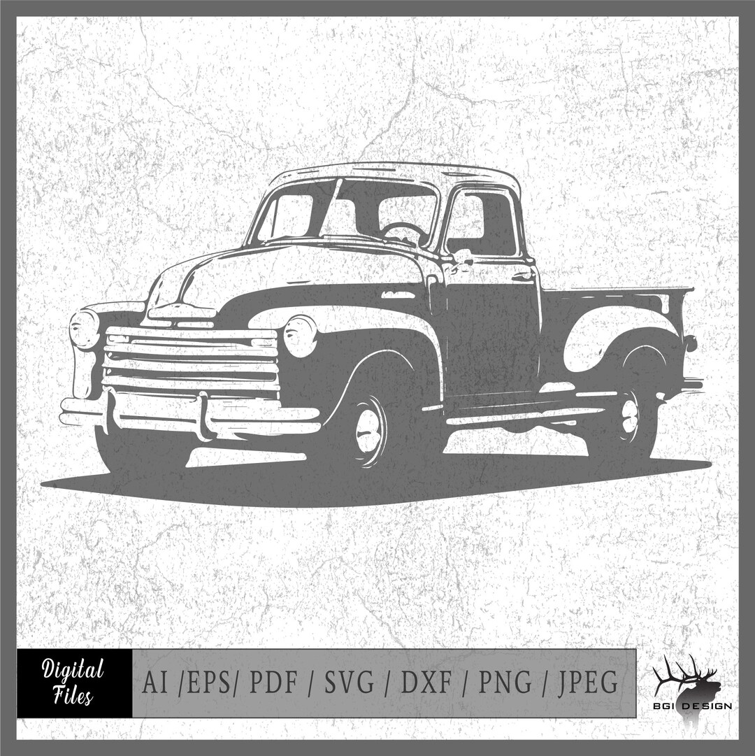 1947 Chevy Pickup Vector Eps / Ai / Svg / Png Pickup Classic - Etsy