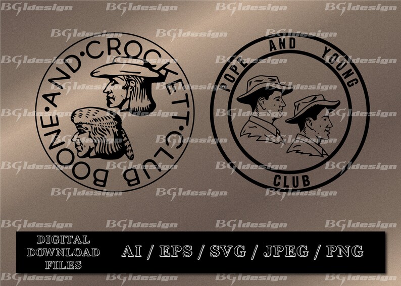 Boone & Crockett Club Vector Eps / Ai / Svg / Png Hunteing - Etsy