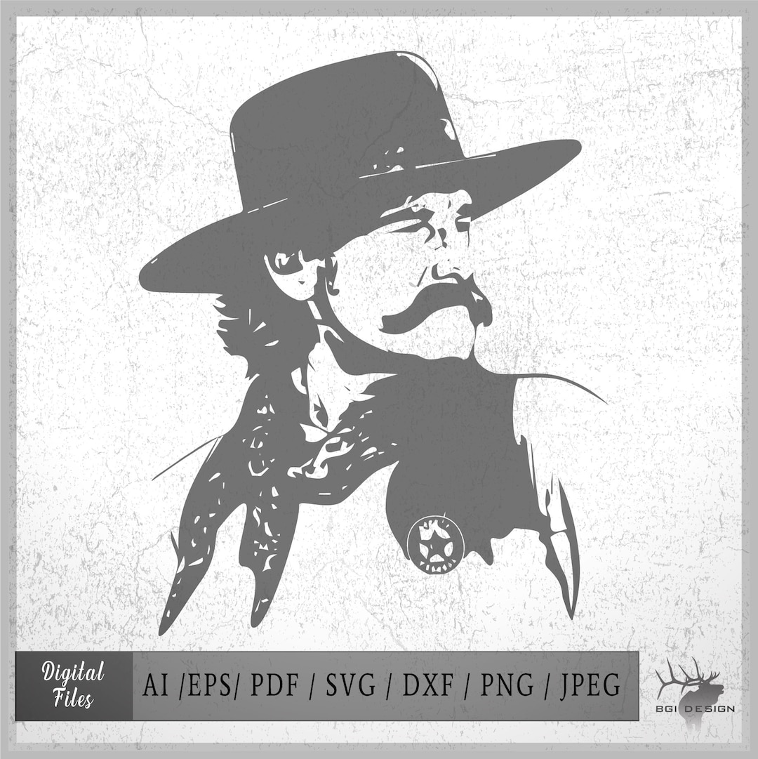 Wyatt Earp Eps / Ai / Svg / Png Ok Corral Kurt Russell - Etsy