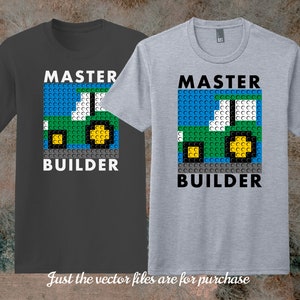 Master Builder Vector Eps / Ai / Svg / Png Legos - Etsy