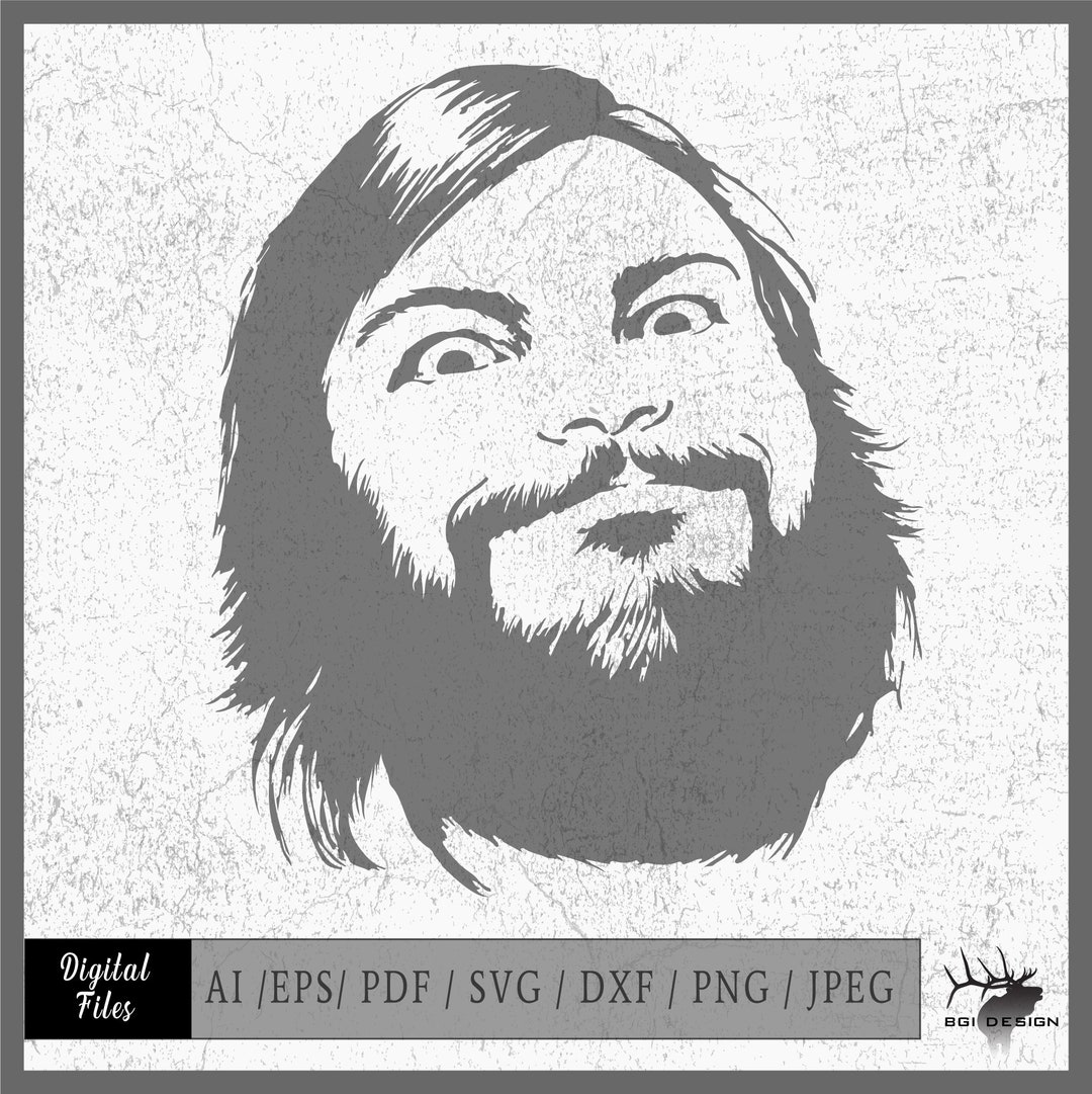 Jack Black Eps / Ai / Svg / Pdf / Dxf / Png / Jpeg School of Rock - Etsy