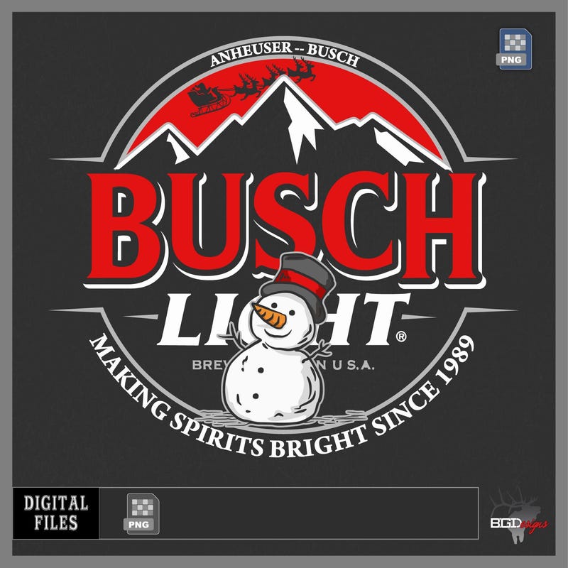 Busch Light Logo Svg - Etsy