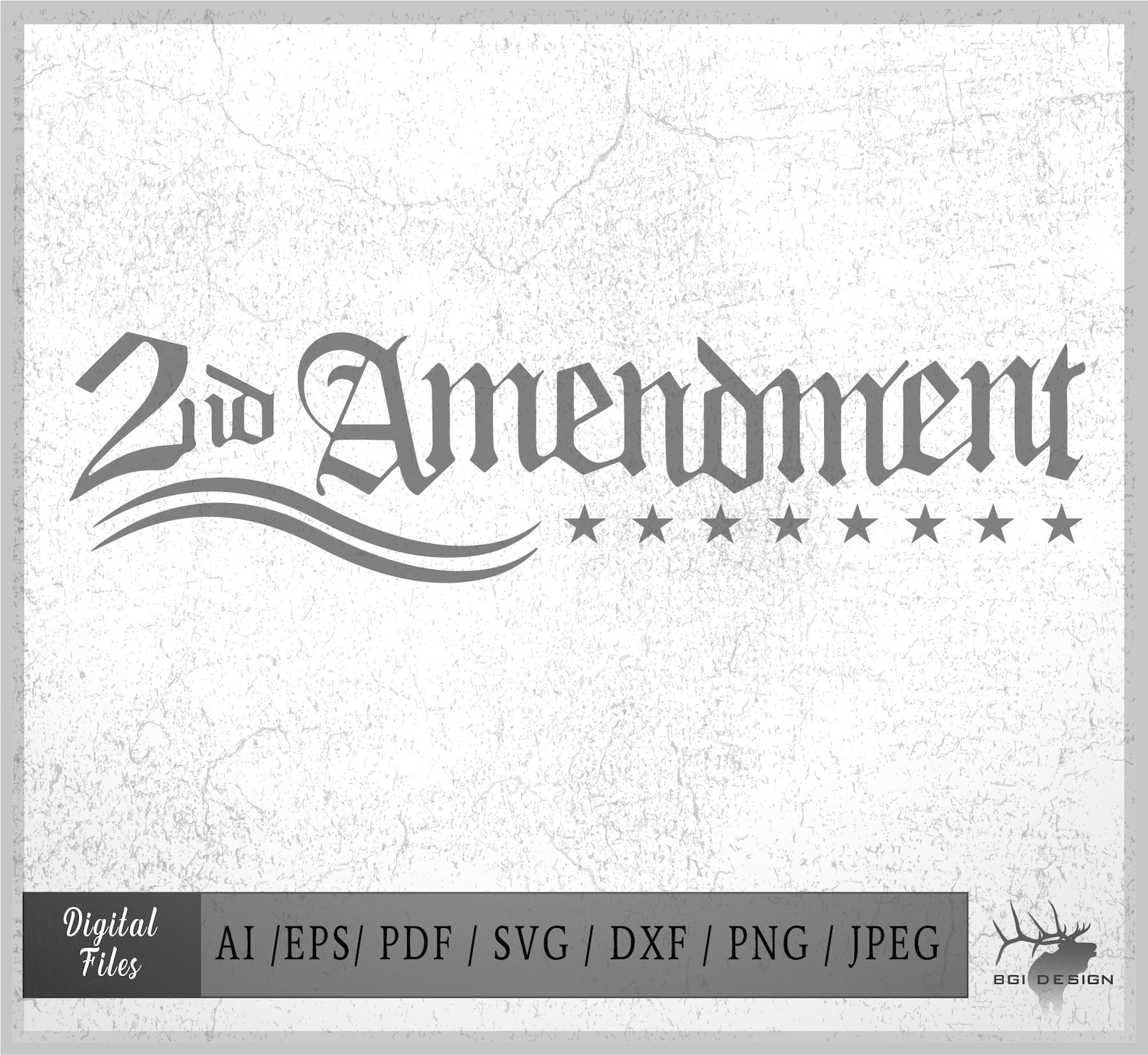 2nd Amendment Vector Eps / Ai / Svg / Pdf / Dxf / Png / Jpeg - Etsy