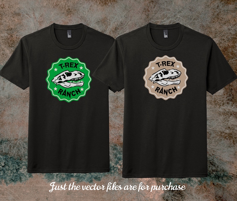T-rex Ranch Vector Eps / Ai / Svg / Png Dinosaur - Etsy Israel
