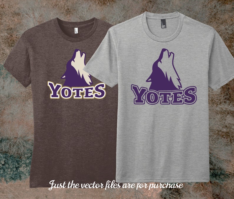 Yotes Template Vector Files .ai / .eps / Pdf / Svg / Jpeg / | Etsy