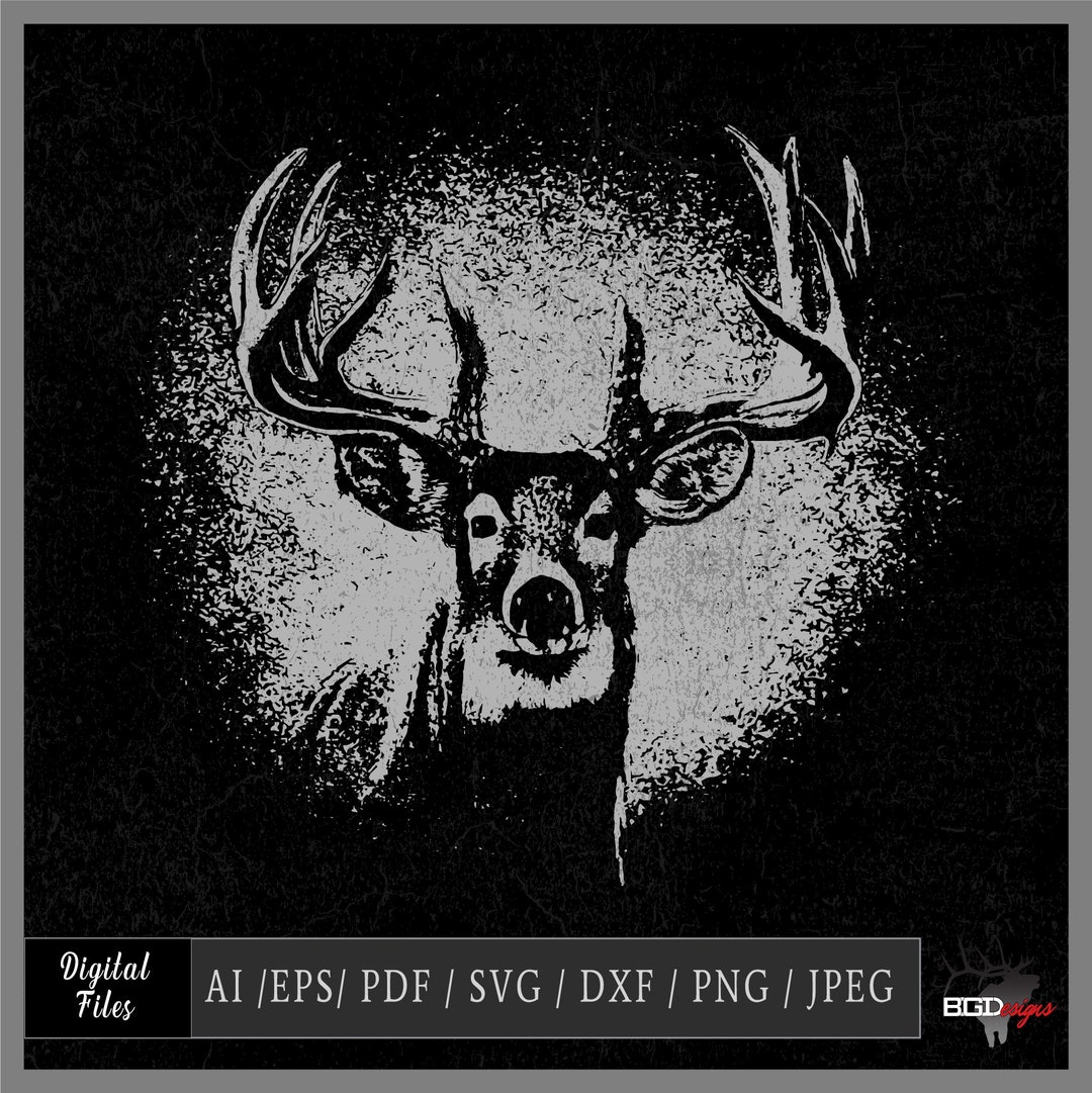 Whitetail 780 Vector Eps / Ai / Pdf / Dxf / Svg / Png / Jpeg Buck ...