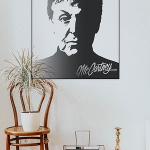 Paul Mccartney Vector Files Eps / Ai / Svg / Pdf / Png the Beatles - Etsy