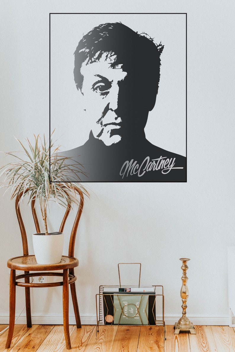 Paul Mccartney Vector Files Eps / Ai / Svg / Pdf / Png the - Etsy