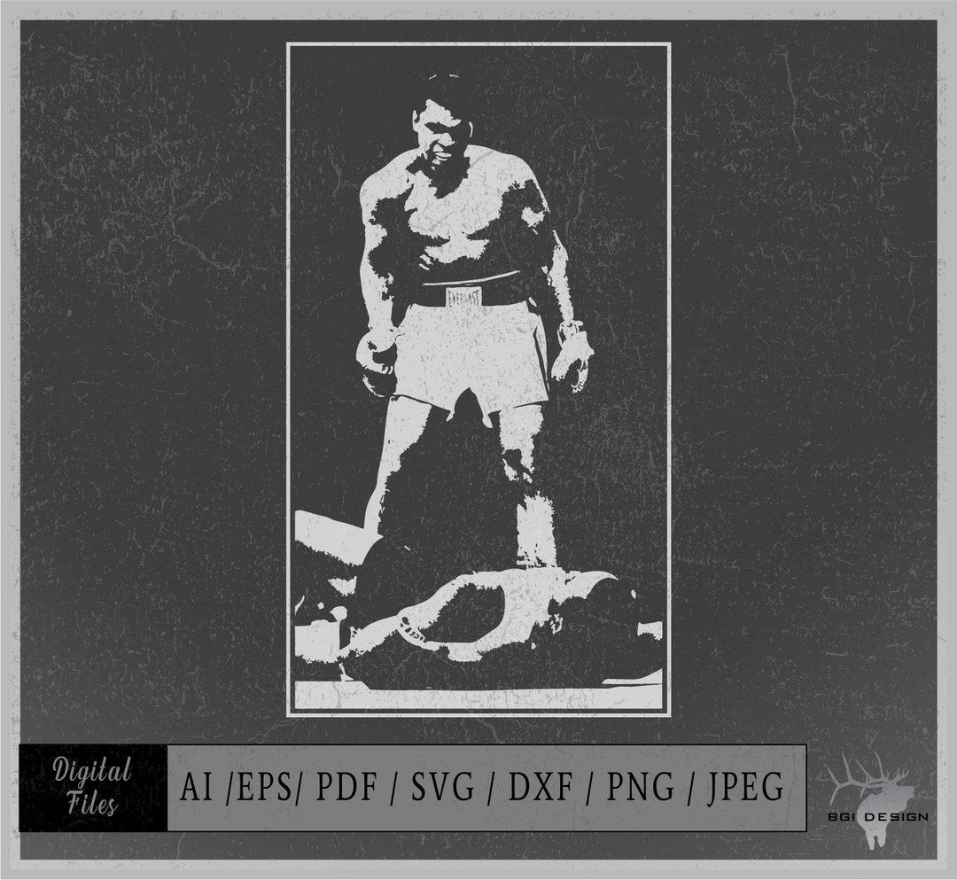 Ali 2 Vector Eps / Ai / Svg / Pdf / Dxf / Png / Jpeg Muhammed Ali ...