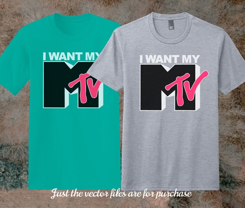 I Want My MTV Vector Eps / Ai / Svg / Png Music Television - Etsy I Want My MTV Vector Eps / Ai / Svg / Png Music Television - Etsy