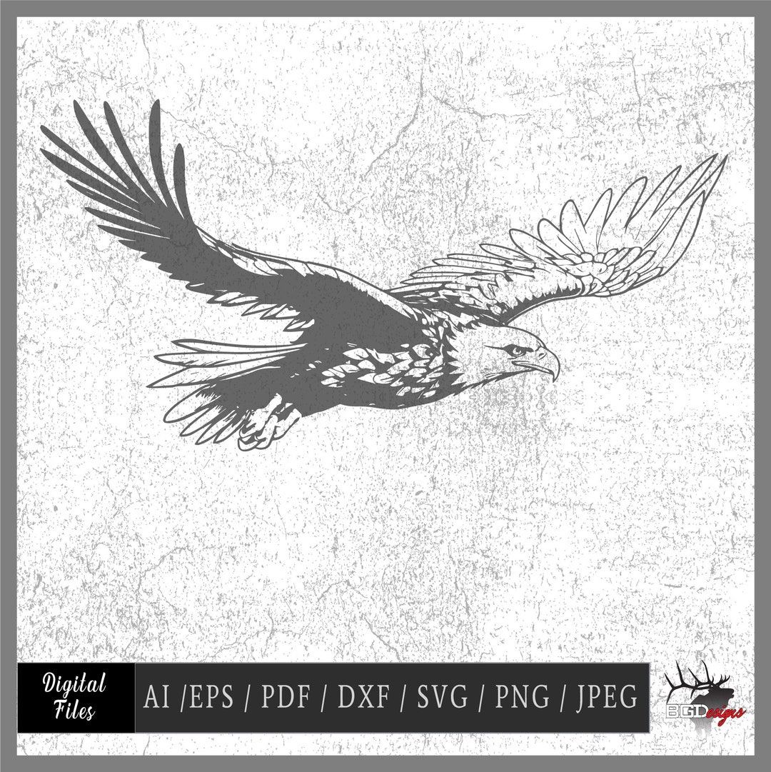 Eagle 06 Vector Eps / Ai / Pdf / Dxf / Svg / Png / Jpeg Eagle Head ...