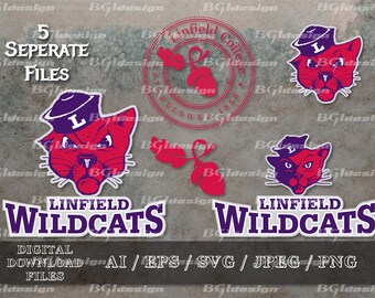 Linfield Svg - Etsy