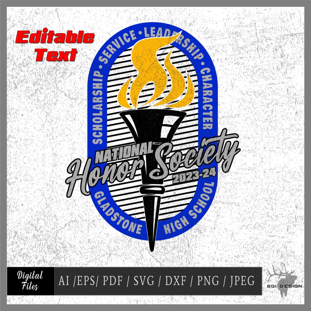 National Honor Society 8873 Vector File .svg - Etsy