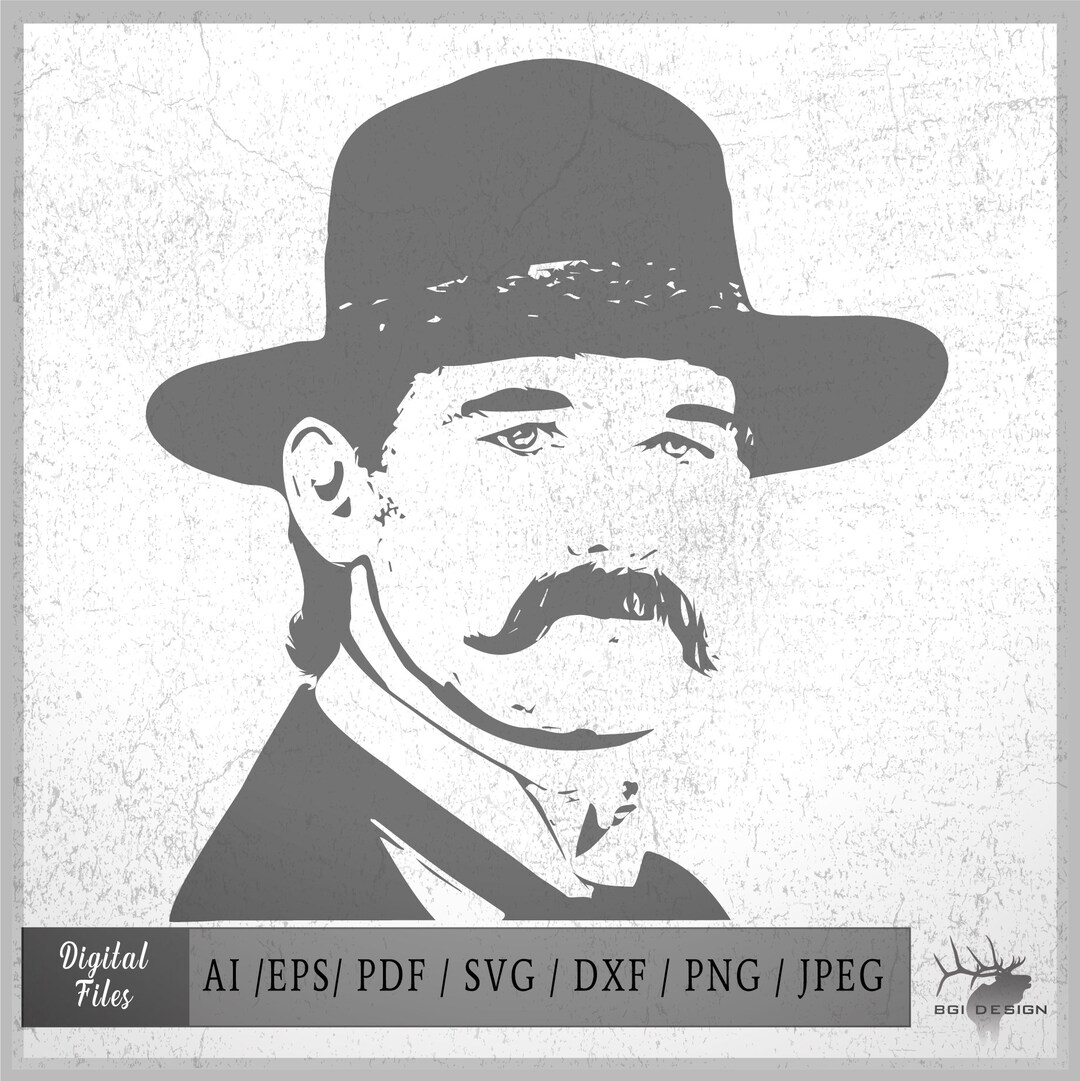 Wyatt Earp 3 Eps / Ai / Svg / Png Ok Corral Kurt Russell - Etsy