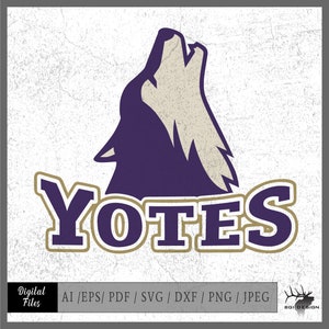 Yotes Template Vector Files .ai / .eps / Pdf / Svg / Jpeg / Png College ...