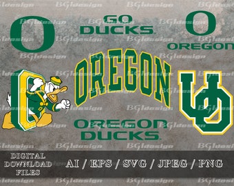 Oregon Ducks Png | Etsy