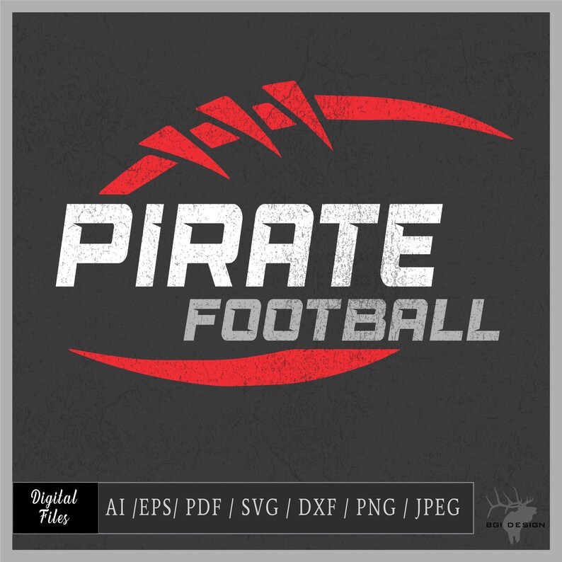 Pirate Football 1 Vector Files .ai / .eps / Pdf / Svg / Jpeg / Png ...