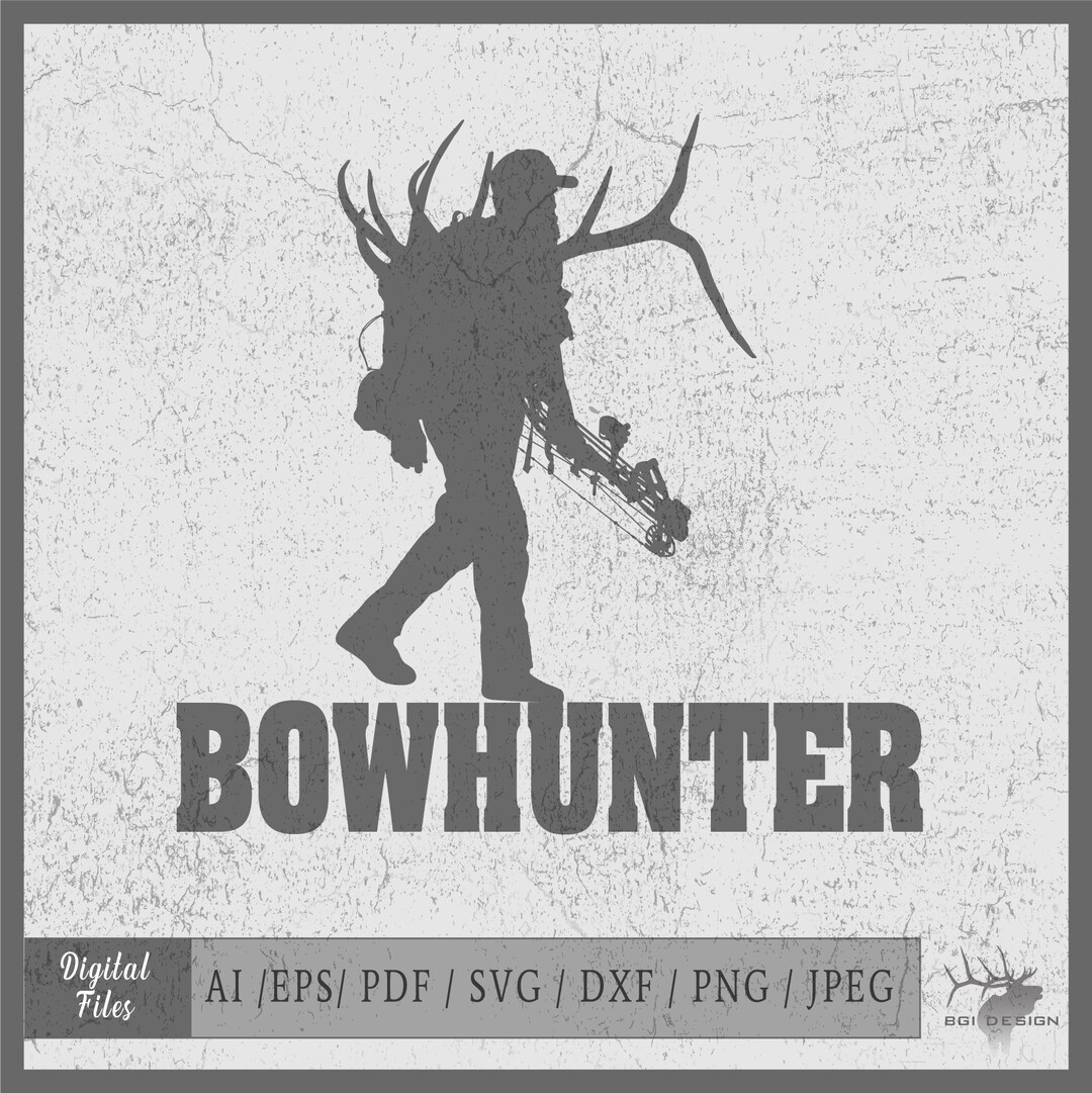 Bowhunter Packing Vector Eps / Ai / Svg / Png Bowhunter - Etsy