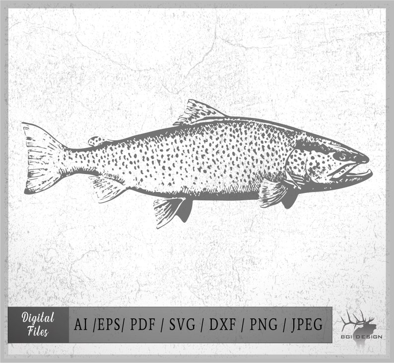 Fishing 3 Vector Eps / Ai / Svg / Png Fish Fishing - Etsy