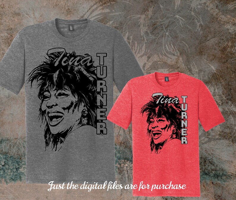 Tina Turner Vector Eps / Ai / Svg / Pdf / Png 5000x5000 Pixels - Etsy