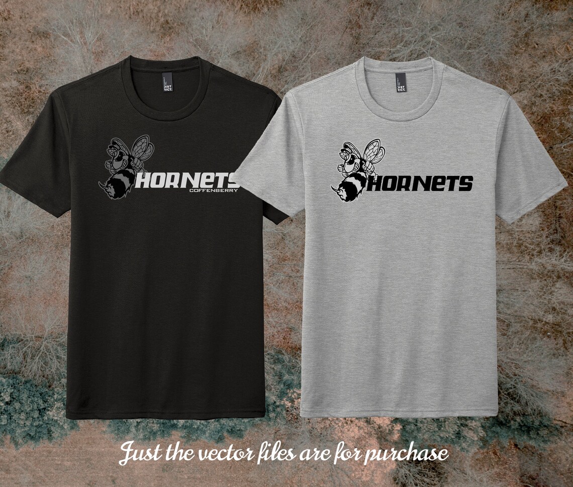 Hornets Vector Files .ai / .eps / Pdf / Svg / Jpeg / Png - Etsy