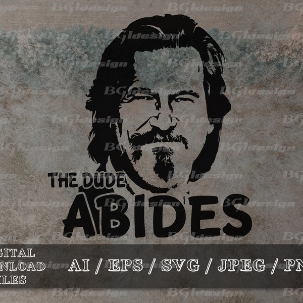 The Big Lebowski Svg - Etsy