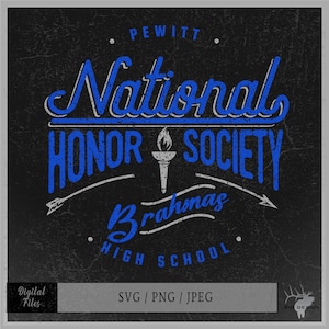 National Honor Society Vector File Ai / Eps / Pdf / Svg / Png / Dxf - Etsy