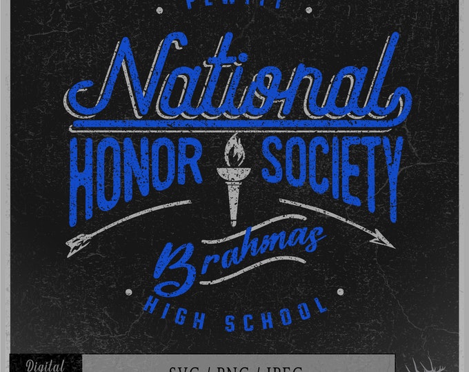 National Honor Society Vector File Ai / Eps / Pdf / Svg / Png / Dxf - Etsy