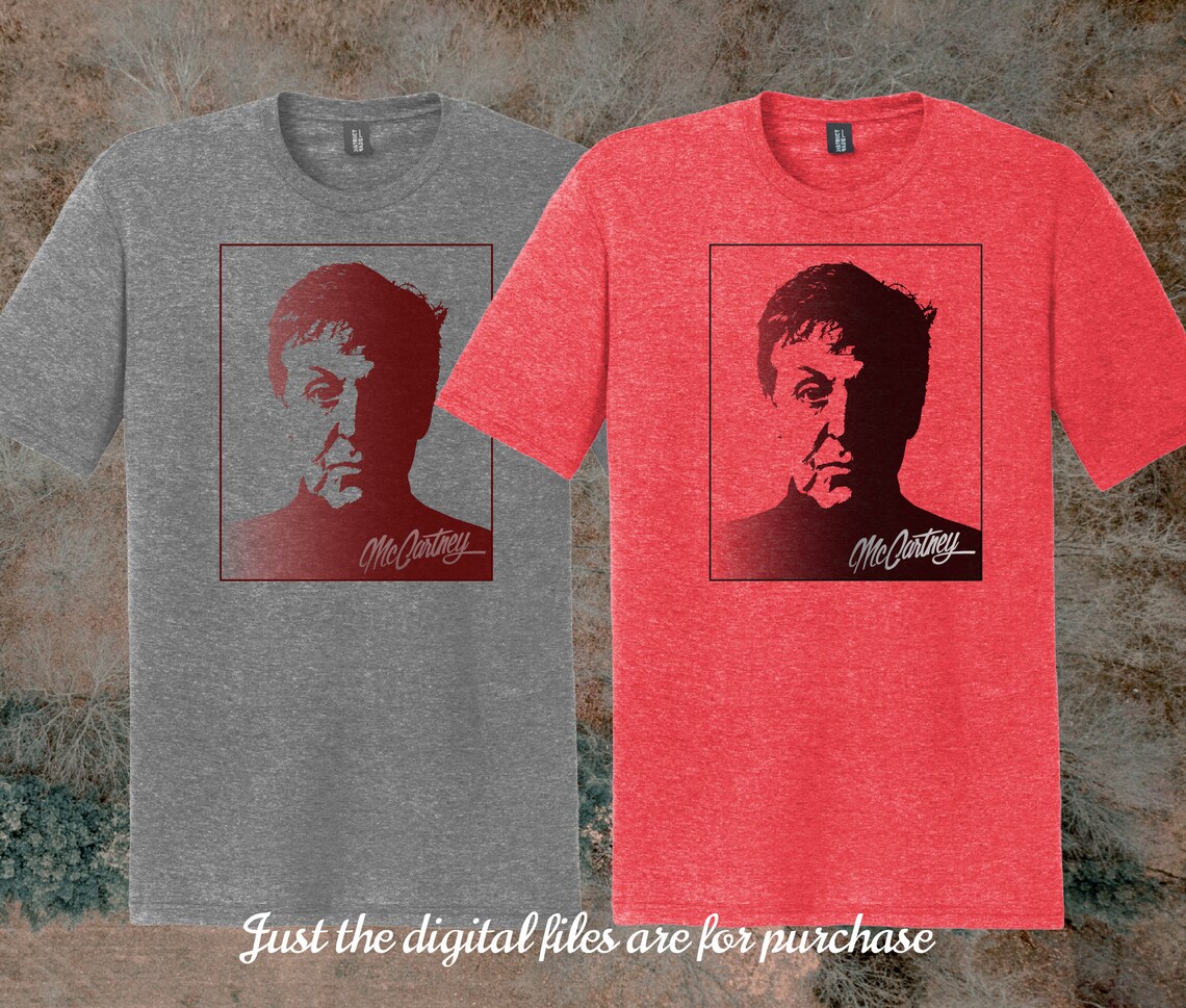 Paul Mccartney Vector Files Eps / Ai / Svg / Pdf / Png the - Etsy