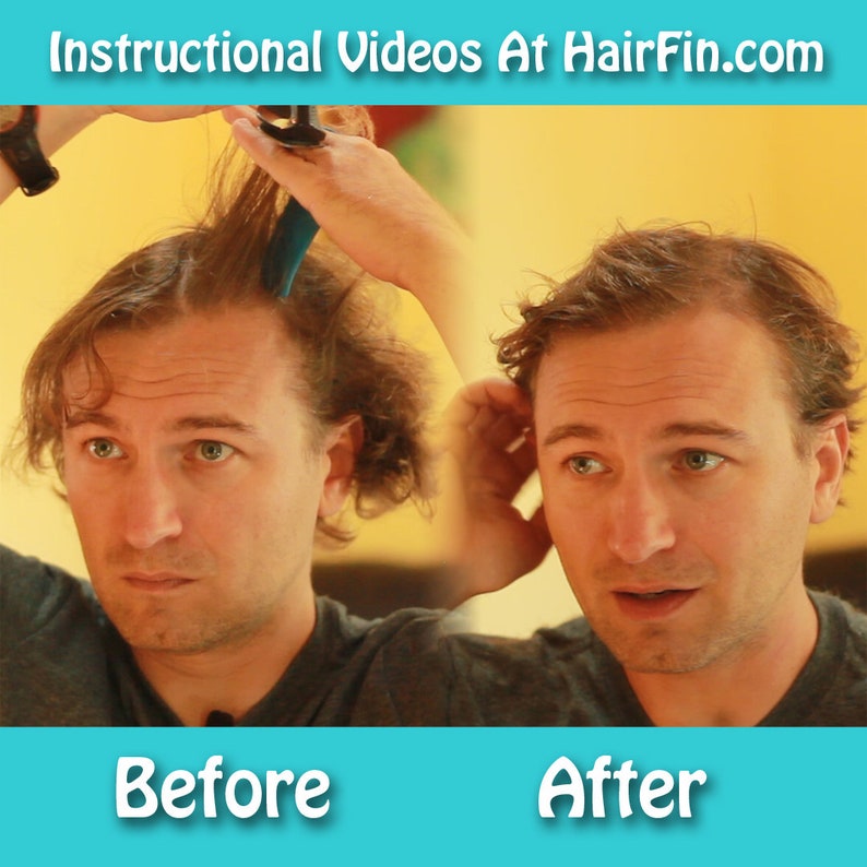 As Seen on Shark Tank - Hairfin Haircut Tool Kit, Set of 5 Includes 2 ...