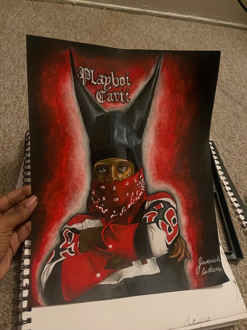 Playboi Carti Portrait - Etsy