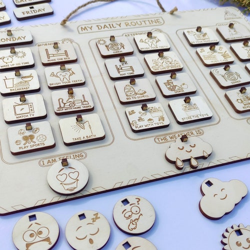 Paper Paper & Party Supplies Weekly Planner Timber Eco Friendly Daily ...