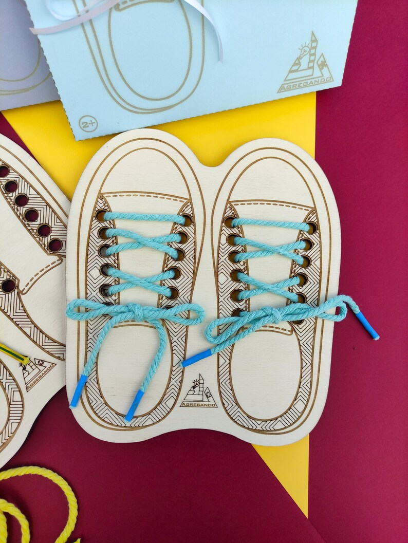 Tack the Shoe, Education Lacing Toy, Tie the Shoelace, Gift for Kids ...
