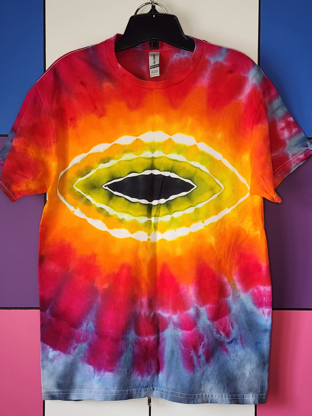 Hand Dyed Evil Eye Tie Dye T-shirt ~ Men's Women's Unisex M-L - Etsy Canada