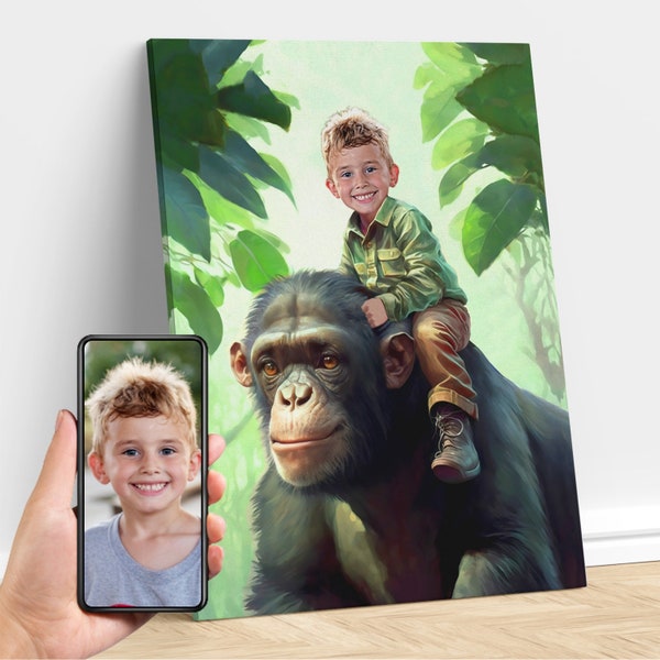 Custom Monkey Photo Frame - Etsy