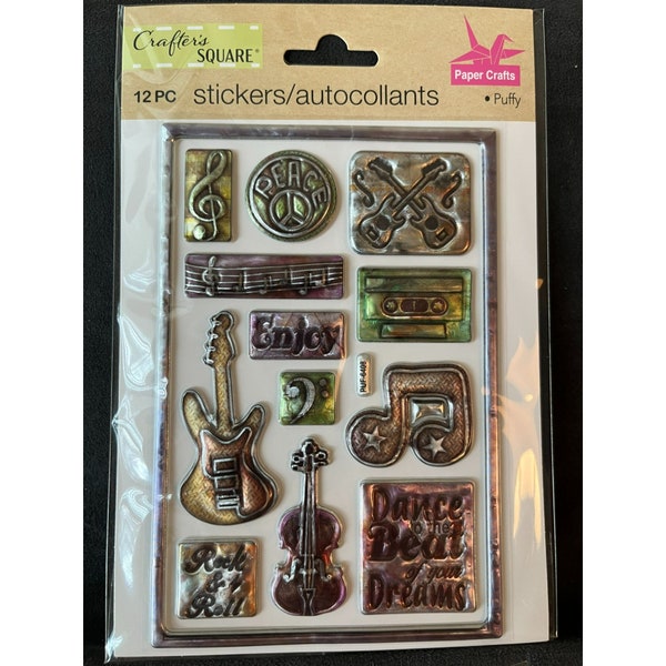 Puffy Stickers - Etsy