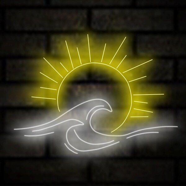Sunset Neon Sign - Etsy