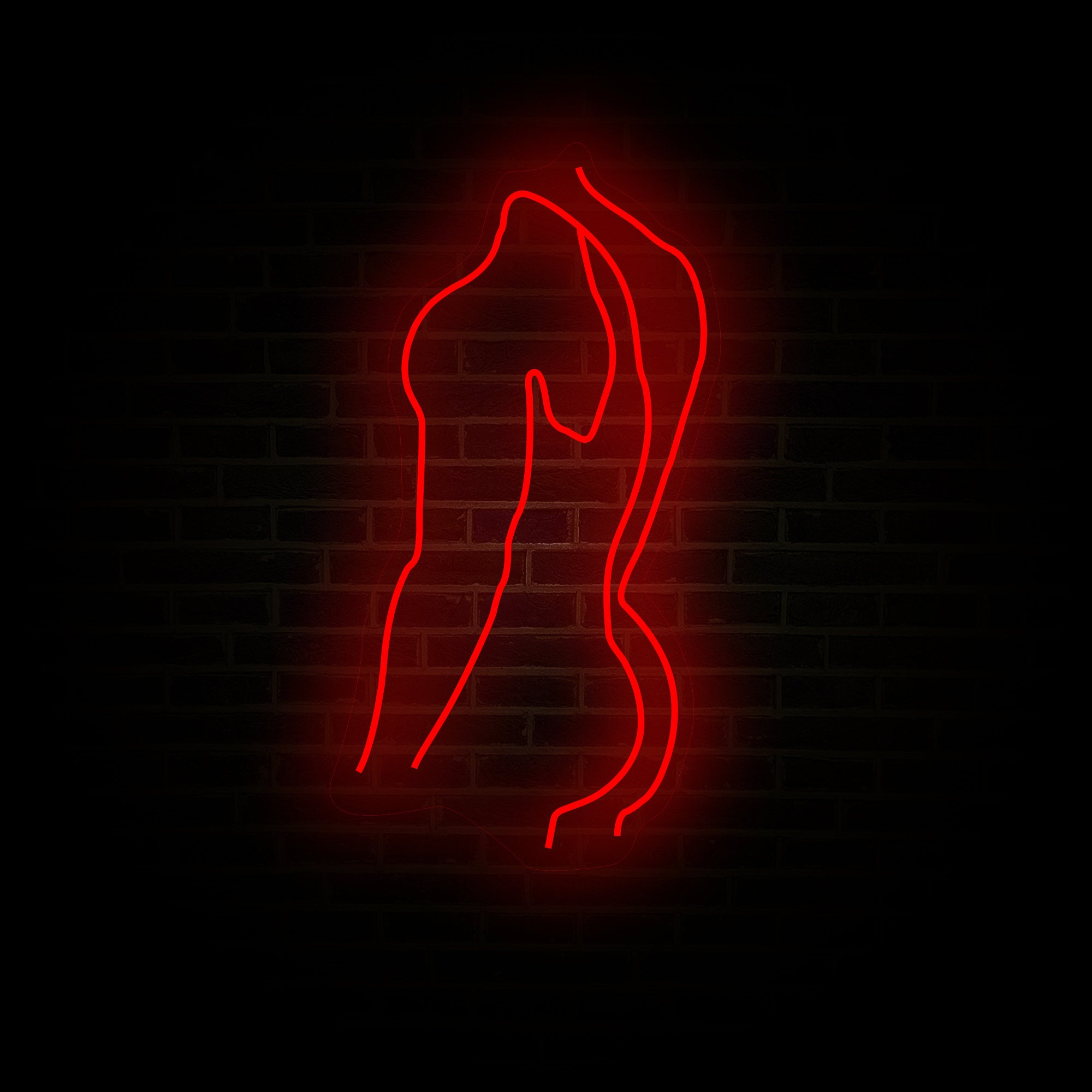 Sexy Men Neon Sign Led Neon Sign Neon Lights Custom Neon - Etsy