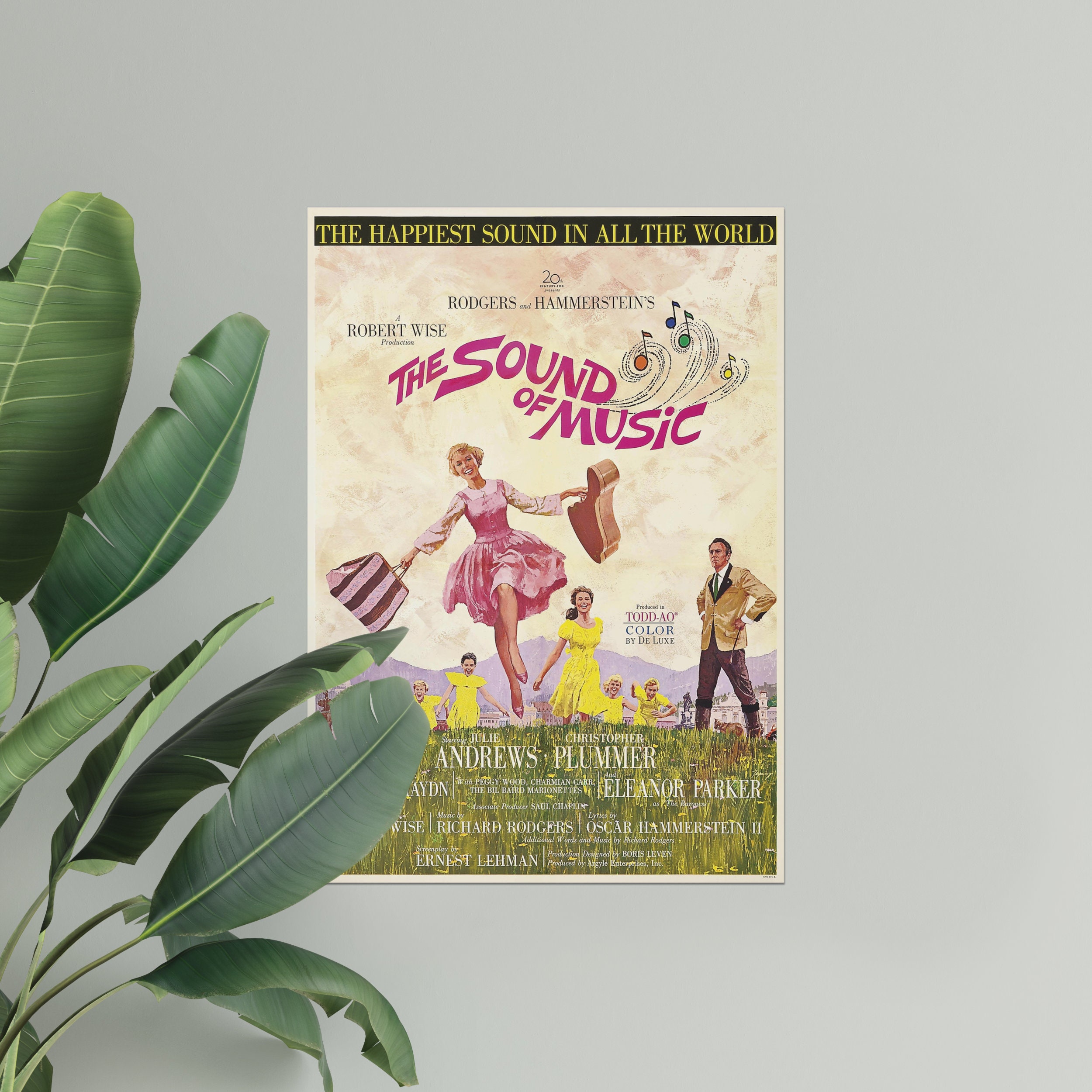 The Sound of Music Movie Poster Musical Movie Print - Etsy Australia