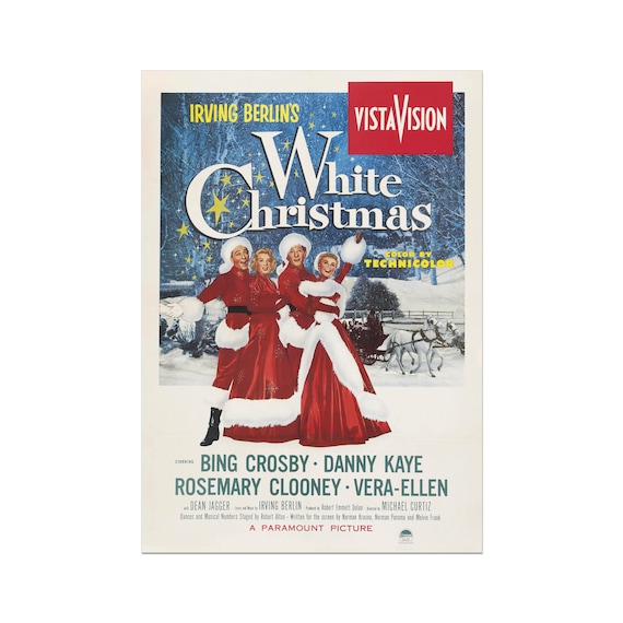 Vintage Christmas Movie Poster