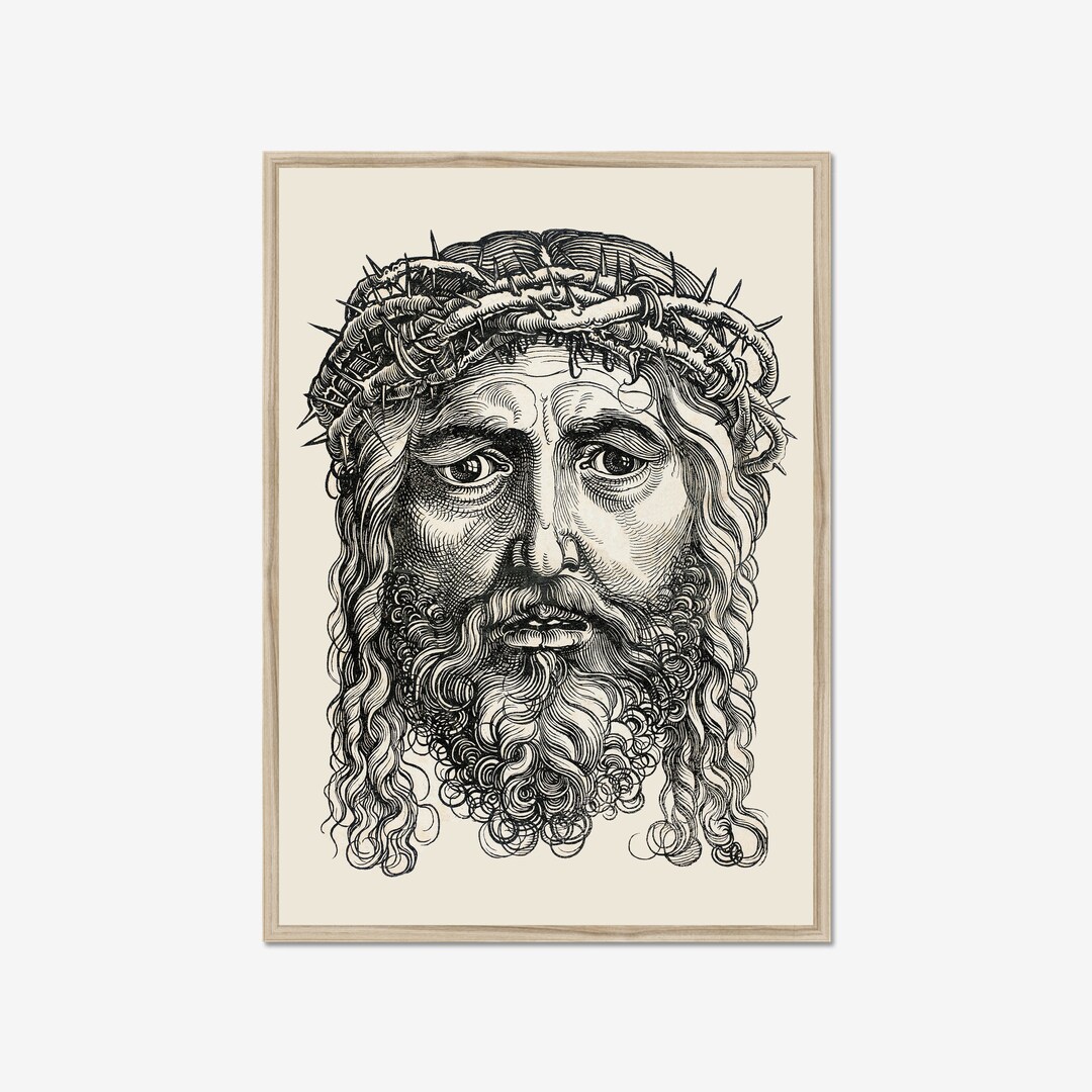 Jesus Poster, Religion Print - Etsy