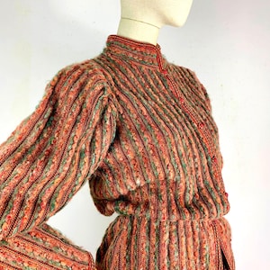 Bill Gibb 80s Knitted Skirt Set/ Collectable Designer Suit/ Bill Gibb ...
