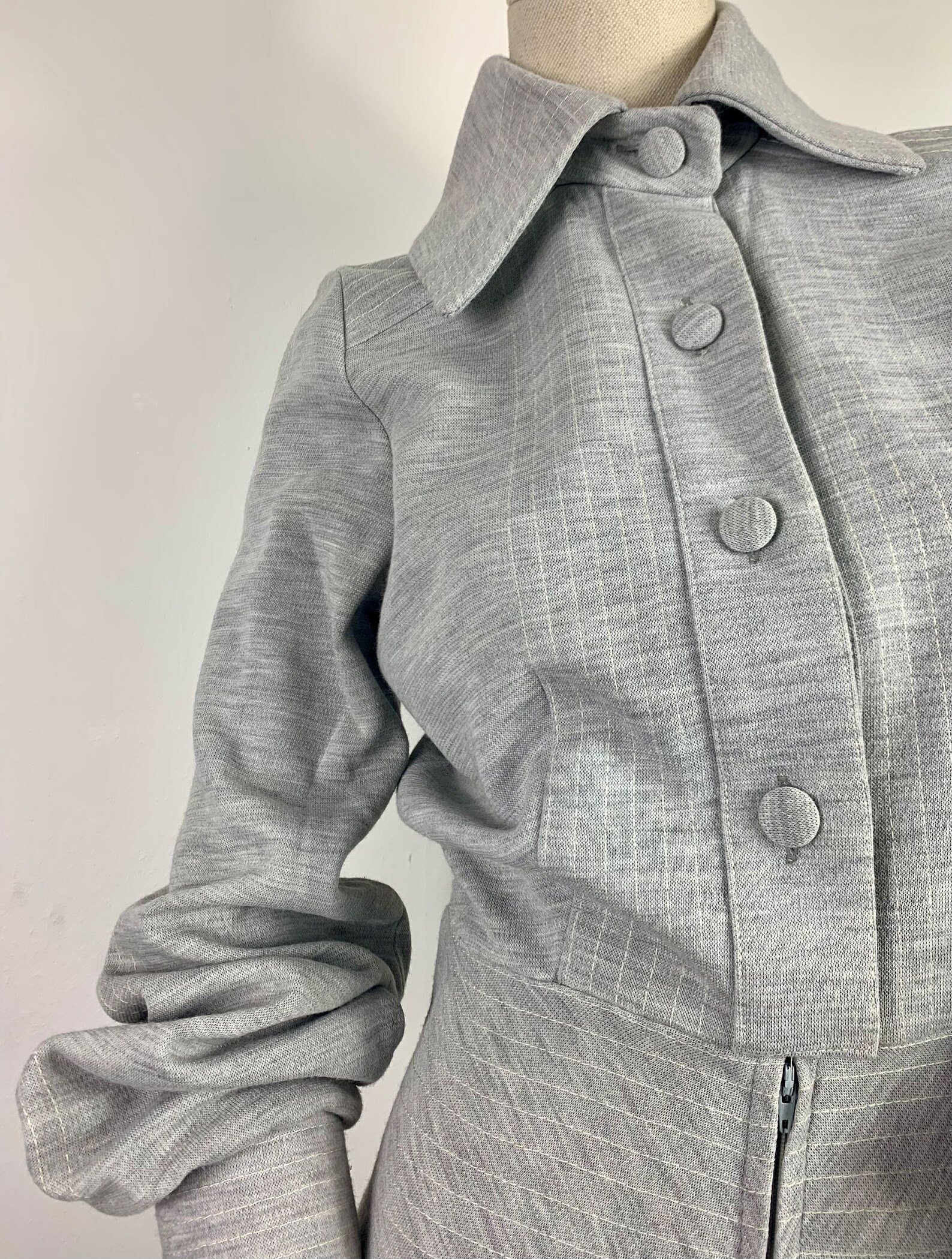 Jean Varon 70s Shirt Dress/ Vintage Jean Varon Collared Dress - Etsy