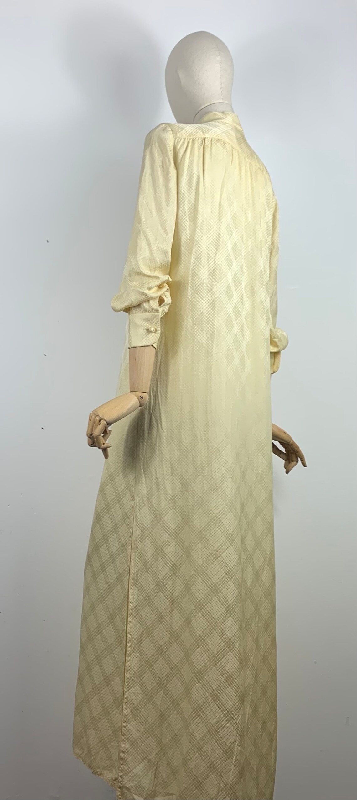 Neiman Marcus 50s Silk Mandarin Gown/ Vintage Cheongsam Tunic Dress - Etsy