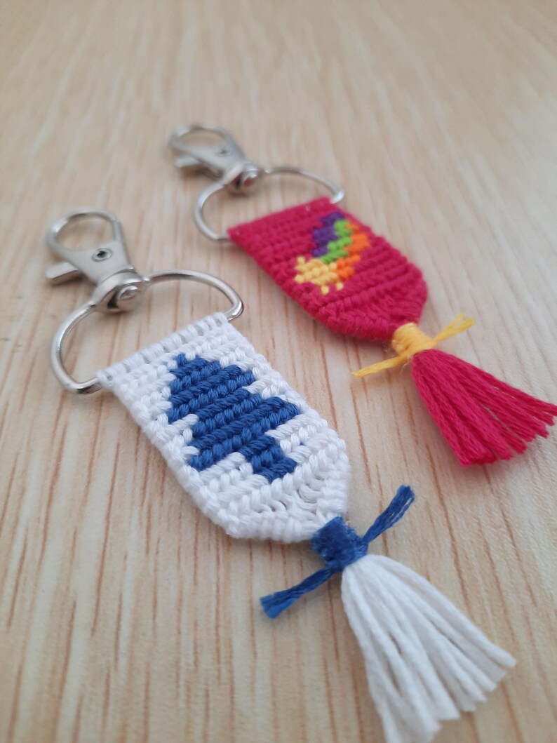 Gravity Falls Keychain Set, Dipper and Mabel Symbols, Pines Twins Best ...