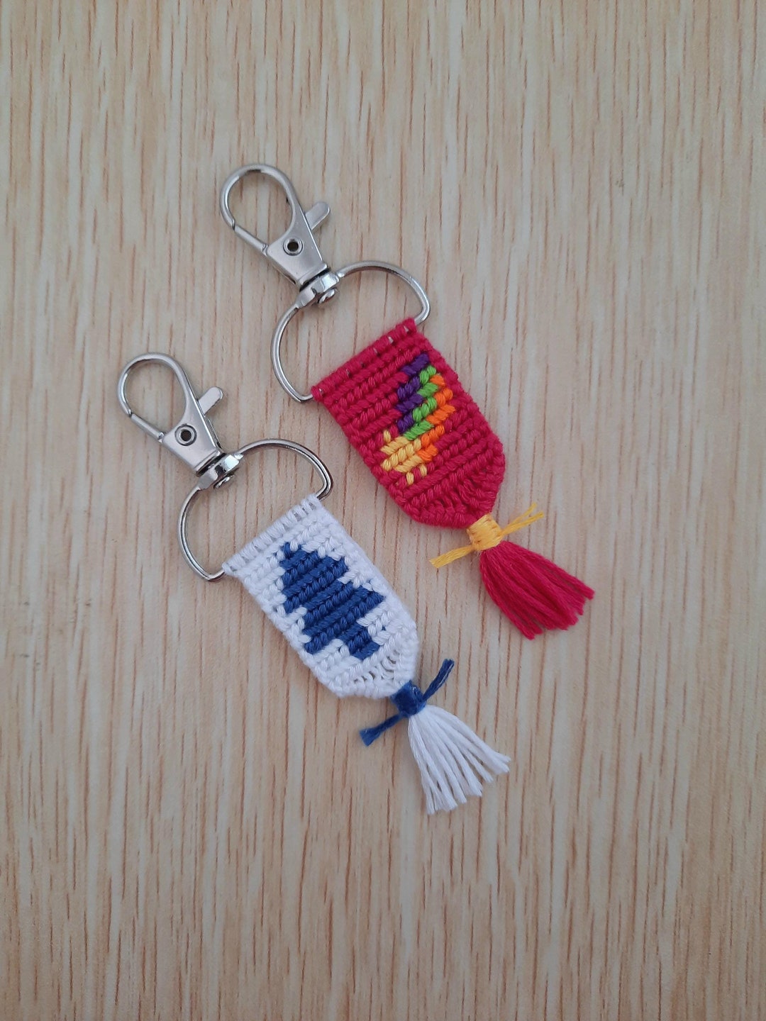 Gravity Falls Keychain Set, Dipper and Mabel Symbols, Pines Twins Best ...