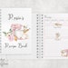Personalised Recipe Book, Pink Mixer Design, Baking Gift, Cooking Gift ...