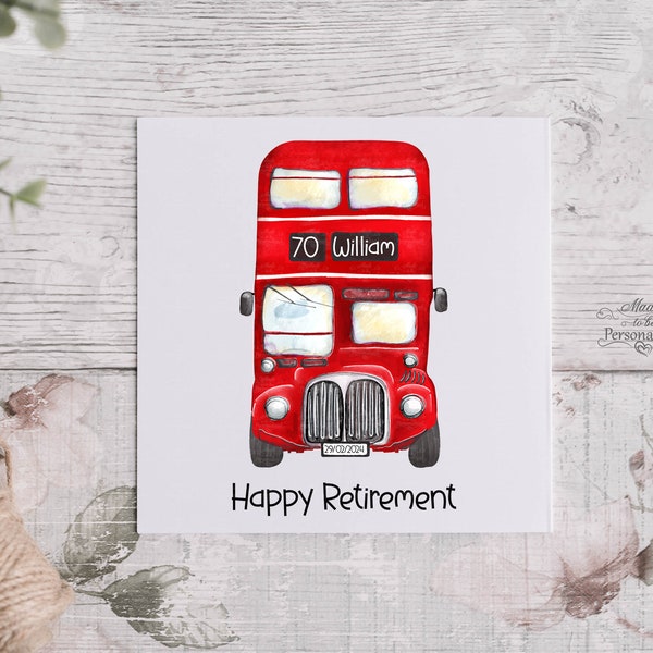 Retirement Card - Etsy