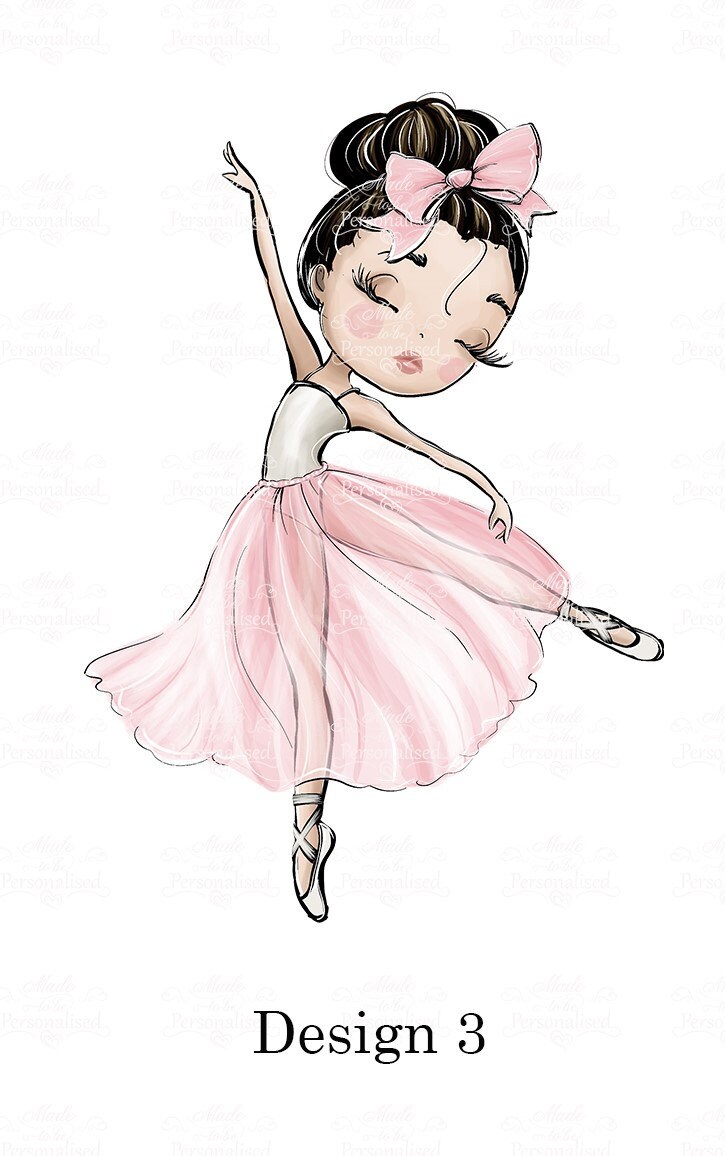 Personalised Ballet Card Ballerina Dance Birthday Card - Etsy